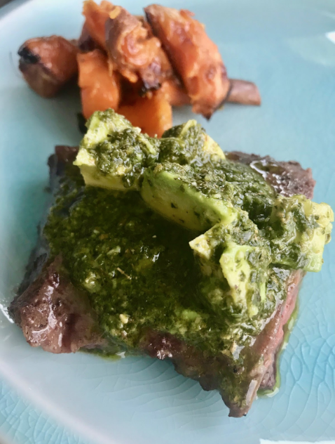 Chucky Avocado Chimichurri Sauce (Paleo + Whole30)